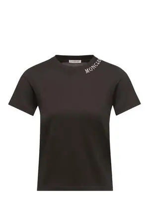 MONCLER Sketch Logo Cotton T-Shirt