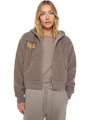 GHOST FOREST SURF CLUB Seaport Cropped Jacket Magic Mushroom - Multi
