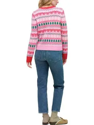 Chinti & Parker Fair Isle Sweater - Pink