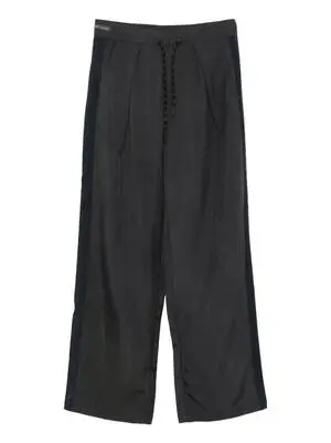 RETHINKIT STUDIOS The Sporty Drawstring-waist Straight-leg Trousers - Grey