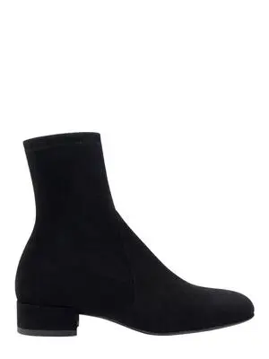 STUART WEITZMAN Bacari 25 Suede Ankle Boots