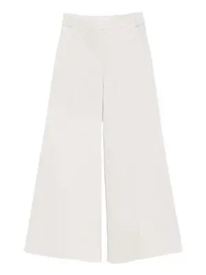 VIA MASINI 80 Wide-leg Trousers - Grey