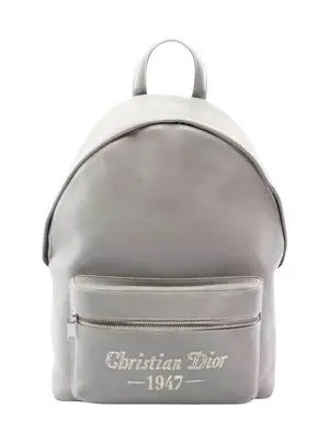 Dior 2020-2026 Leather Rider Backpack - Grey