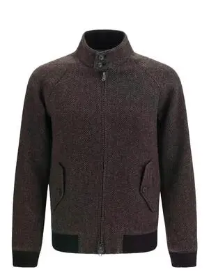 BARACUTA G9 Herringbone Bomber Jacket