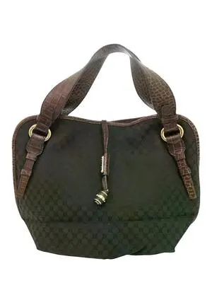 Celine 2000-2026 Macadam Bittersweet Handbag - Brown