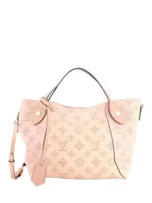 LOUIS VUITTON Hina Handbag Mahina Leather Pm Shoulder Bag - Pink
