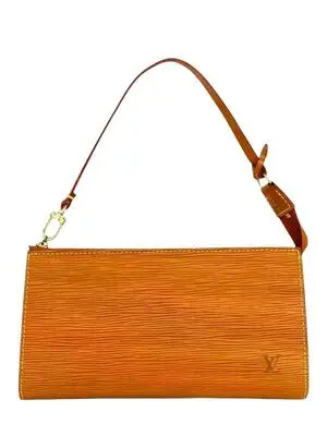 LOUIS VUITTON 1998 Epi Pochette Accessoires Shoulder Bag - Brown