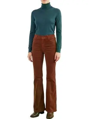 MOTHER The Doozy Corduroy Trousers - Brown