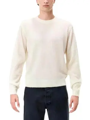 CYCLE Omar Crew-neck Sweater Neutrals