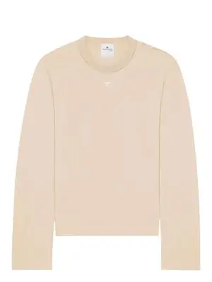 COURREGES Shoulder Snaps Sweater - Nude