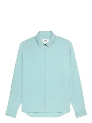 AMI Button-up Crepe Shirt