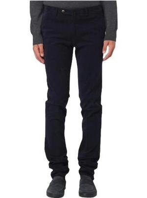 PT TORINO Tapered-fit Trousers - Black