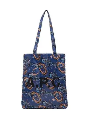 A.p.c. X Brain Dead Co-signed Double-sided Handbag - Blue