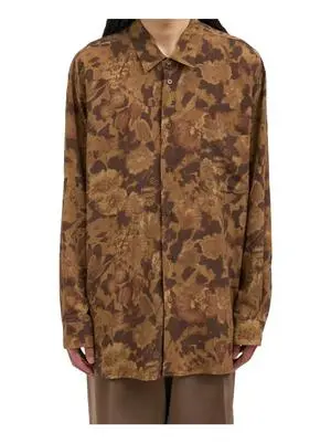 MAGLIANO Printed Shirt - Brown