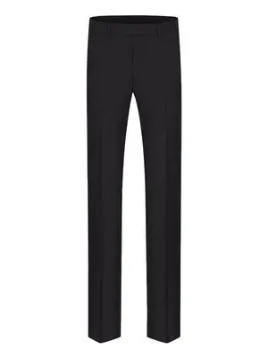 Dior Wool Straight Pants - Black