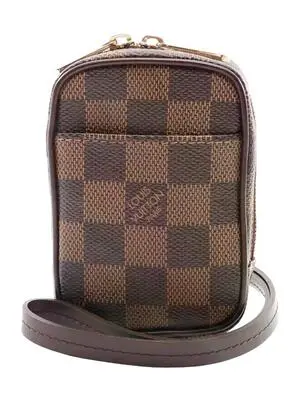 LOUIS VUITTON 2007 Damier Ebene Etui Okapi Pm Crossbody Bag - Brown