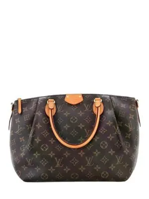 LOUIS VUITTON Turenne Handbag Monogram Canvas Mm Satchel - Brown