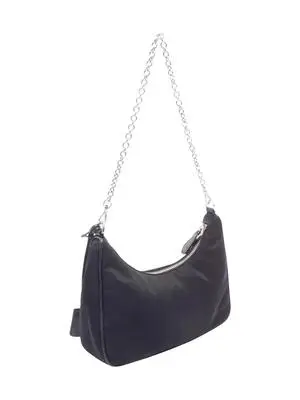 Prada 2000-2013 Tessuto Re Edition 2005 Satchel - Black
