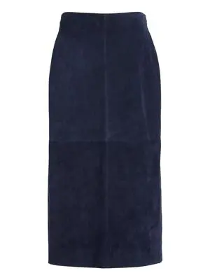Simkhai Raven Midi Pencil Skirt - Navy