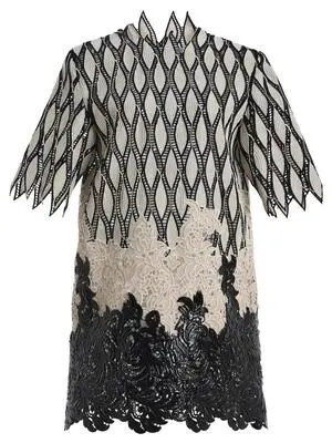 SIMKHAI Mackinley Crewneck Mini Dress