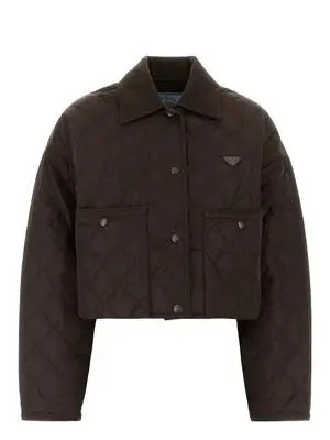 Prada Chocolate Re-nylon Jacket - Brown