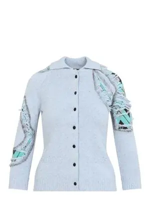 Moschino Wool Cardigan - Blue