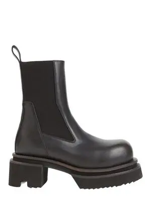 Rick Owens Beatle Bogun Boots - Red