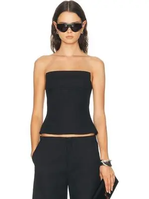 EAVES Kai Compact Suiting Top - Black