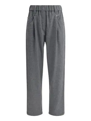 Brunello Cucinelli Wool Pants - Gray