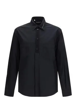 Dolce & Gabbana Cotton Shirt With Pockets - Black