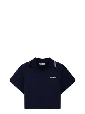 MIU MIU Miu Miu Women Cotton Sweatshirt With Logo Embroidery