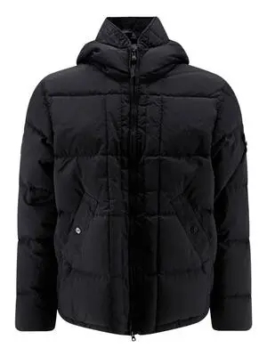 Stone Island Nylon Metal Down Jacket - Black