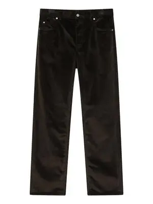 Loewe Cotton Corduroy Trousers - Brown