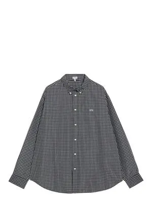 Loewe And White Technical Cotton Shirt - Black