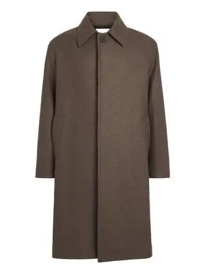 Studio Nicholson Wool-blend Ady Overcoat - Green