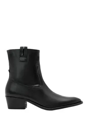 ALLSAINTS Leather Jura Ankle Boots - Black