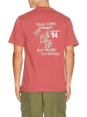 PALMES Forever Pocket Tee Shirt - Red