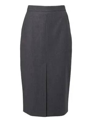 Max Mara Wool-blend Pencil Skirt - Grey