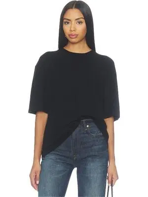 Sold Out NYC The Cashmere Oversized Tee - Black