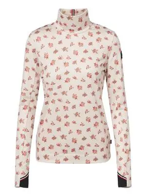 Moncler Floral Turtleneck Ski Top - Multicoloured