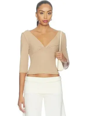 Lioness Lioness Canyon Top In Tan. Camel