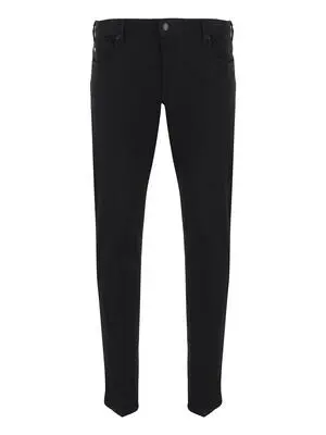 Emporio Armani Stretch Cotton Blend Jeans - Black