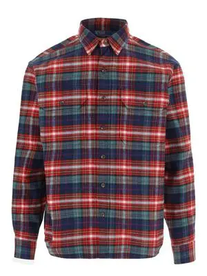 Polo Ralph Lauren Cotton Shirt With Check Pattern - Multi