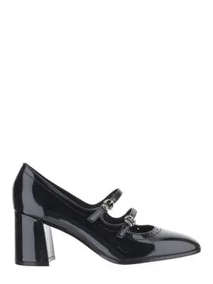 PINKO Paint Effect Leather Mary Jane Pumps