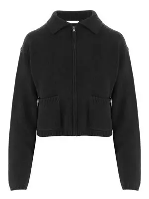 ALLUDE Cashmere Sweater Black