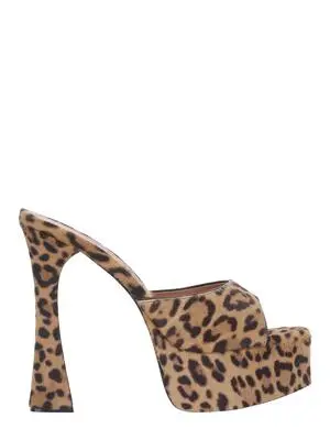 Amina Muaddi Dalida Heeled Sandals - Multi