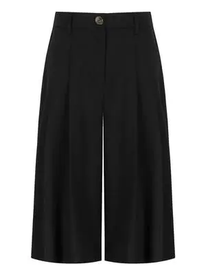 Marella Uscio Black Bermuda Short Black