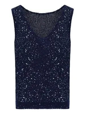 Max Mara Milord Blue Top Blue