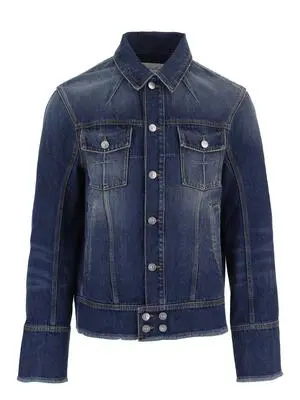 Matieres Fecales Cotton Jacket - Denim