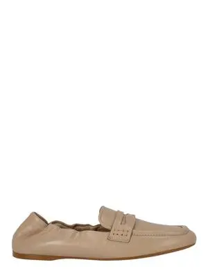 GUGLIELMO ROTTA Satin Beige Sneaker